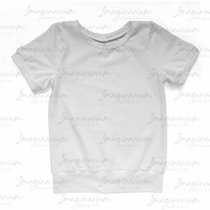 GWM Banded Tee Short Sleeve Shirt Mockup, T-shirt Mock-up, Customizable ...