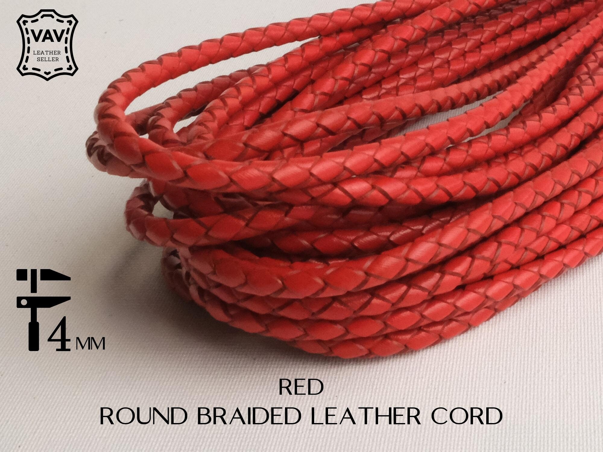 Braided Leather Cord Wholesale