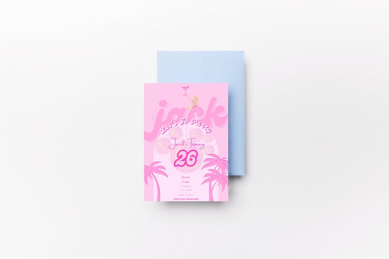 Let’s Go Party Invitation - Etsy