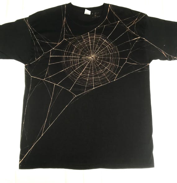 Spider Web Shirt DIY Punk Fashion: Spider Web Cut Shirt HubPages