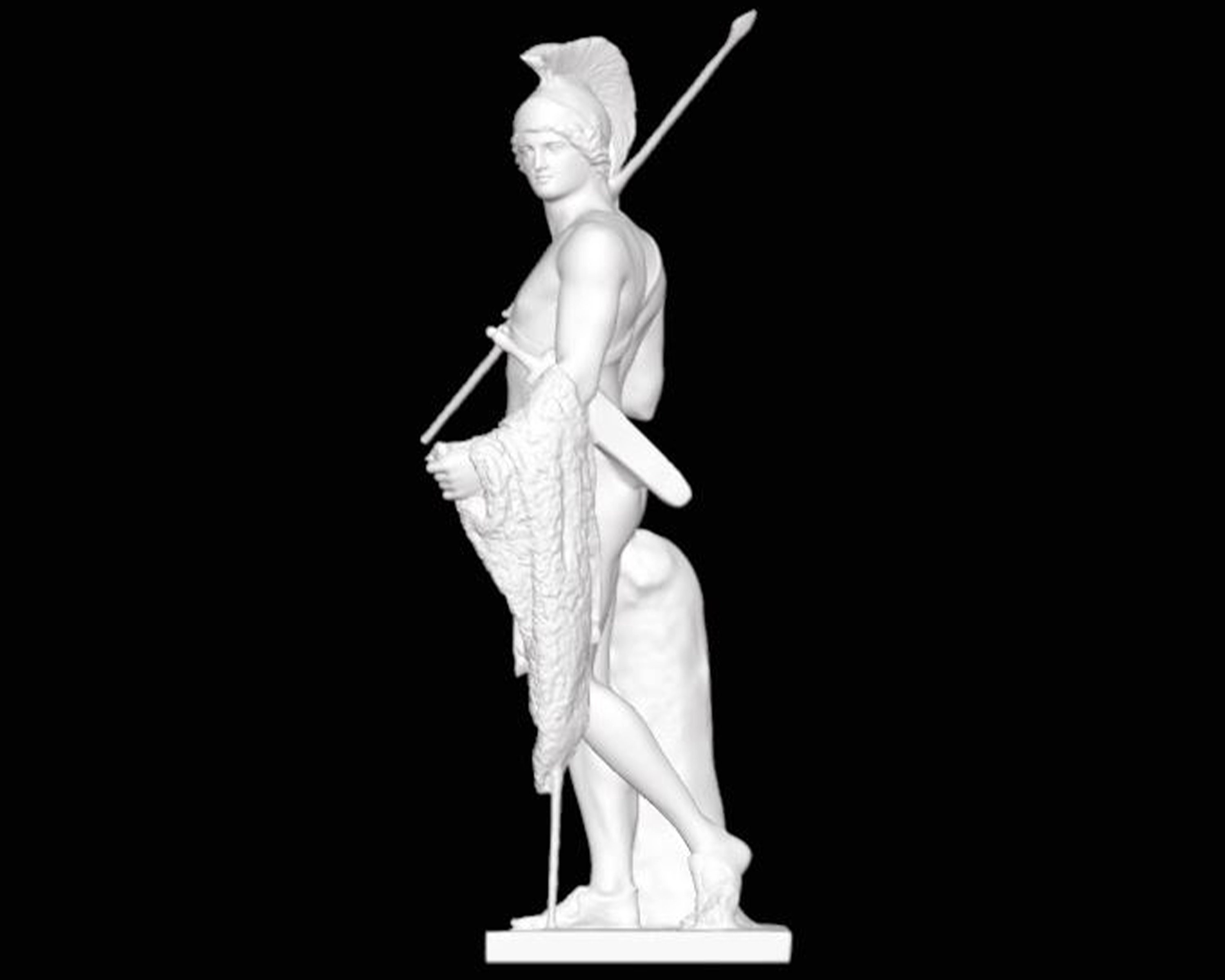 Jason Sculpture, Jason Statue, Ancient Greek Mythological Hero, 3D ...