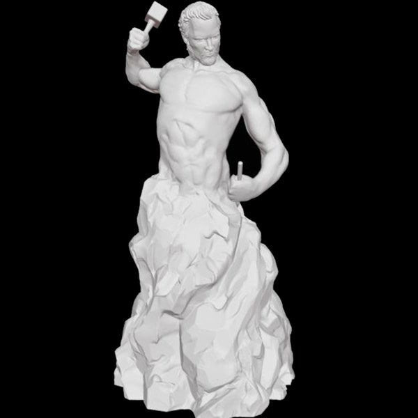 Self Made Man Statue - Etsy