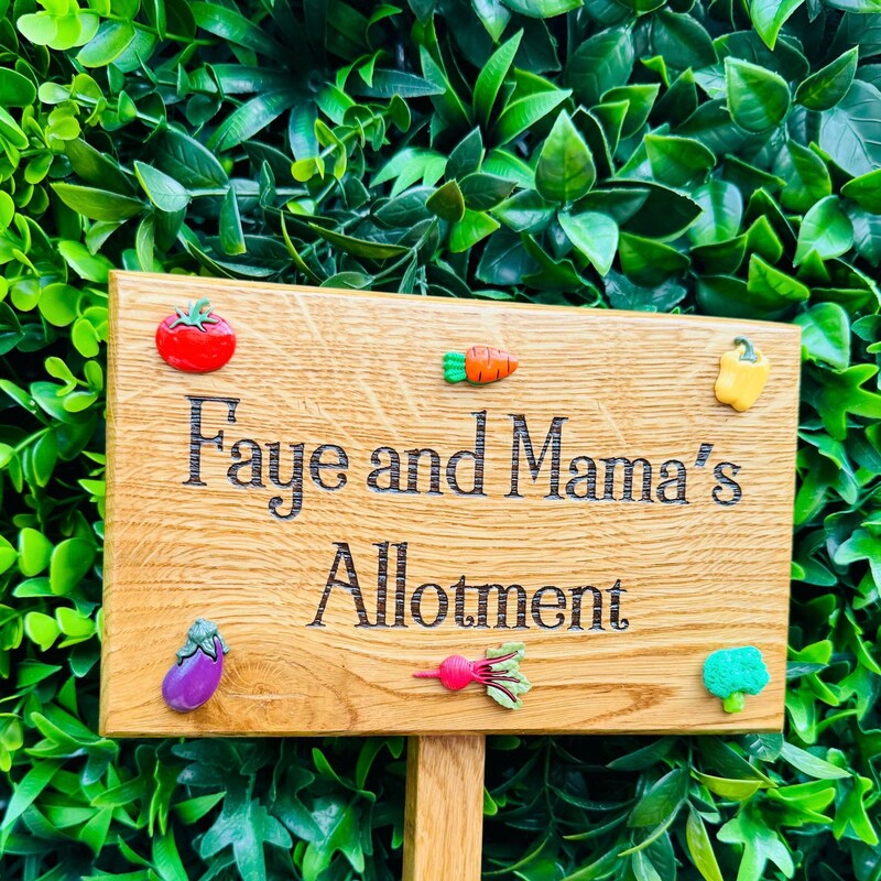 Vegetable Garden Signs - Etsy