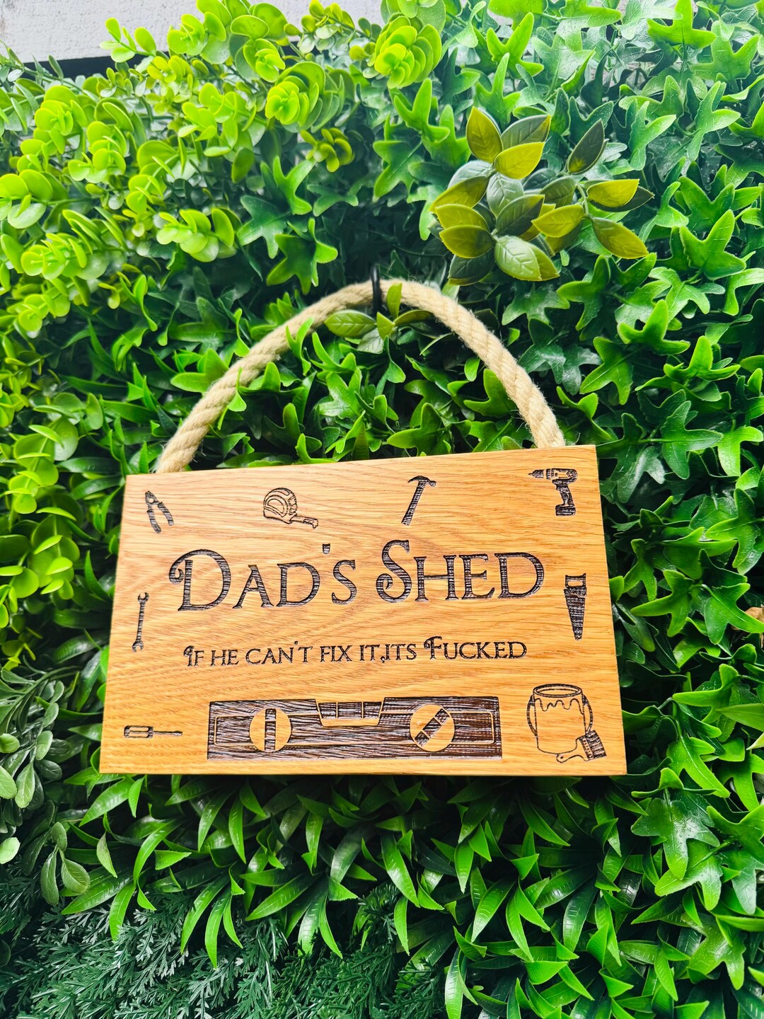 Custom Workshop Sign Workshop Sign Fathers Day Gift Dads Gift Dads Workshop Sign Grandad Gift ...