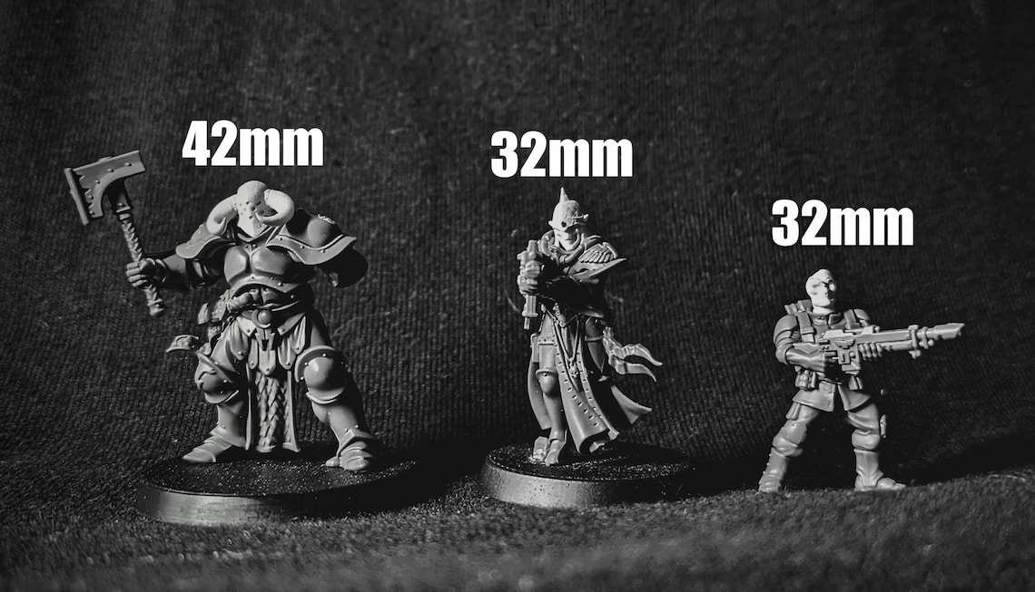 Falcons - 5 Miniatures Heads | 42mm | 32mm | Storm | Tabletop ...