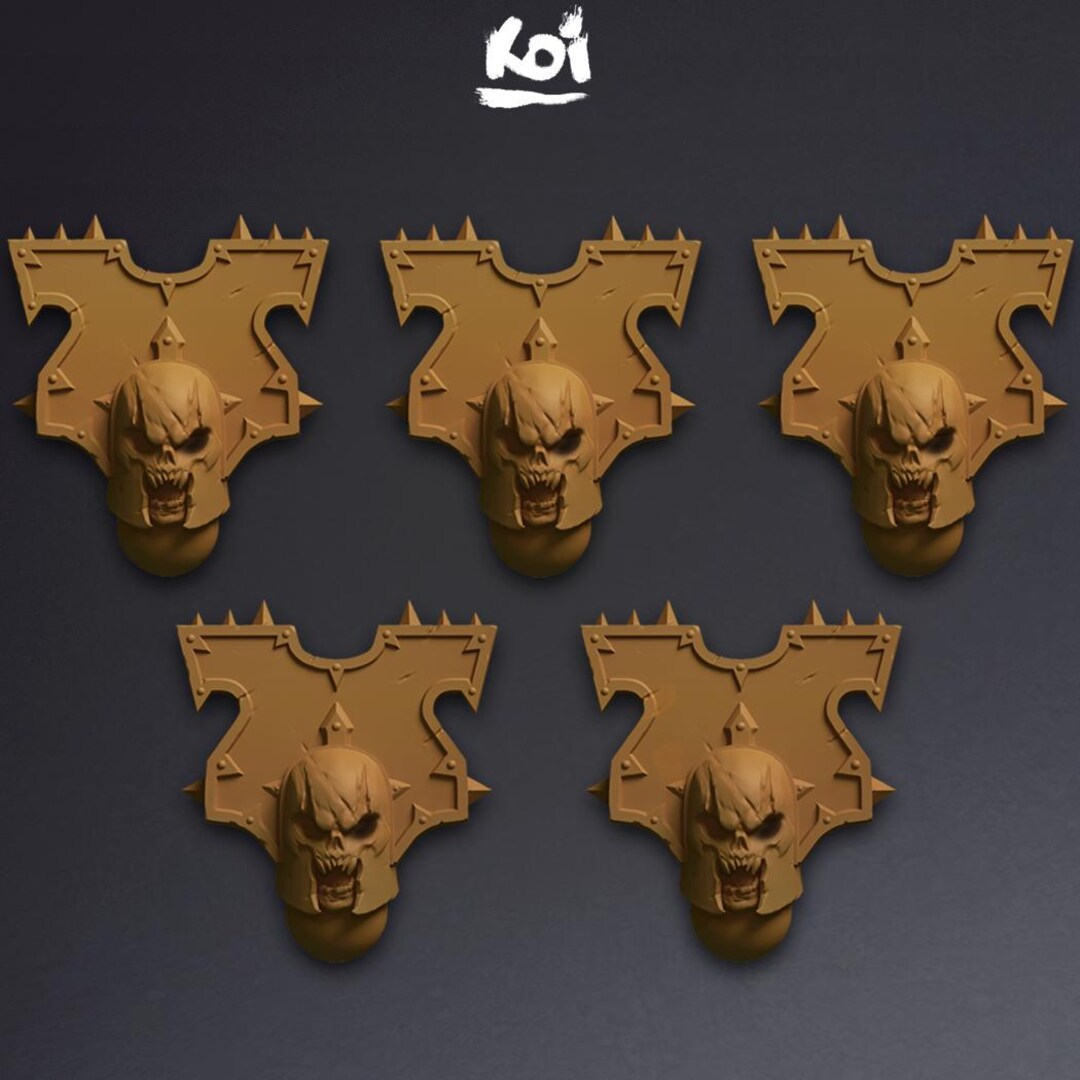 Bloodrunners - Miniatures Heads Type 1 | 42mm | Custom | Tabletop ...
