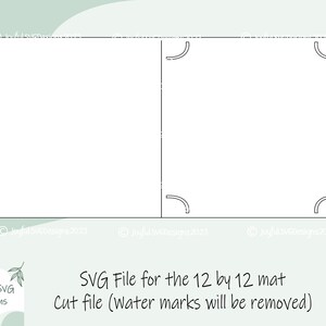 SVG: S40 Insert Card Corners Template SVG, DIY Card Template, 4.75 ...