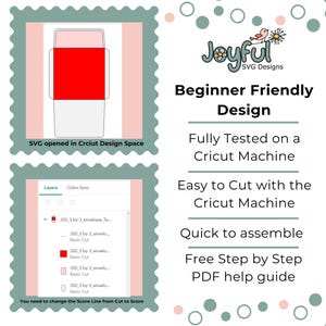 Square Envelope SVG Bundle, 3x3, 4x4, 5x5 & S40 Envelopes With Liners ...