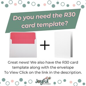 R30 Envelope Template With Liner SVG for Cricut Machines, Cricut ...