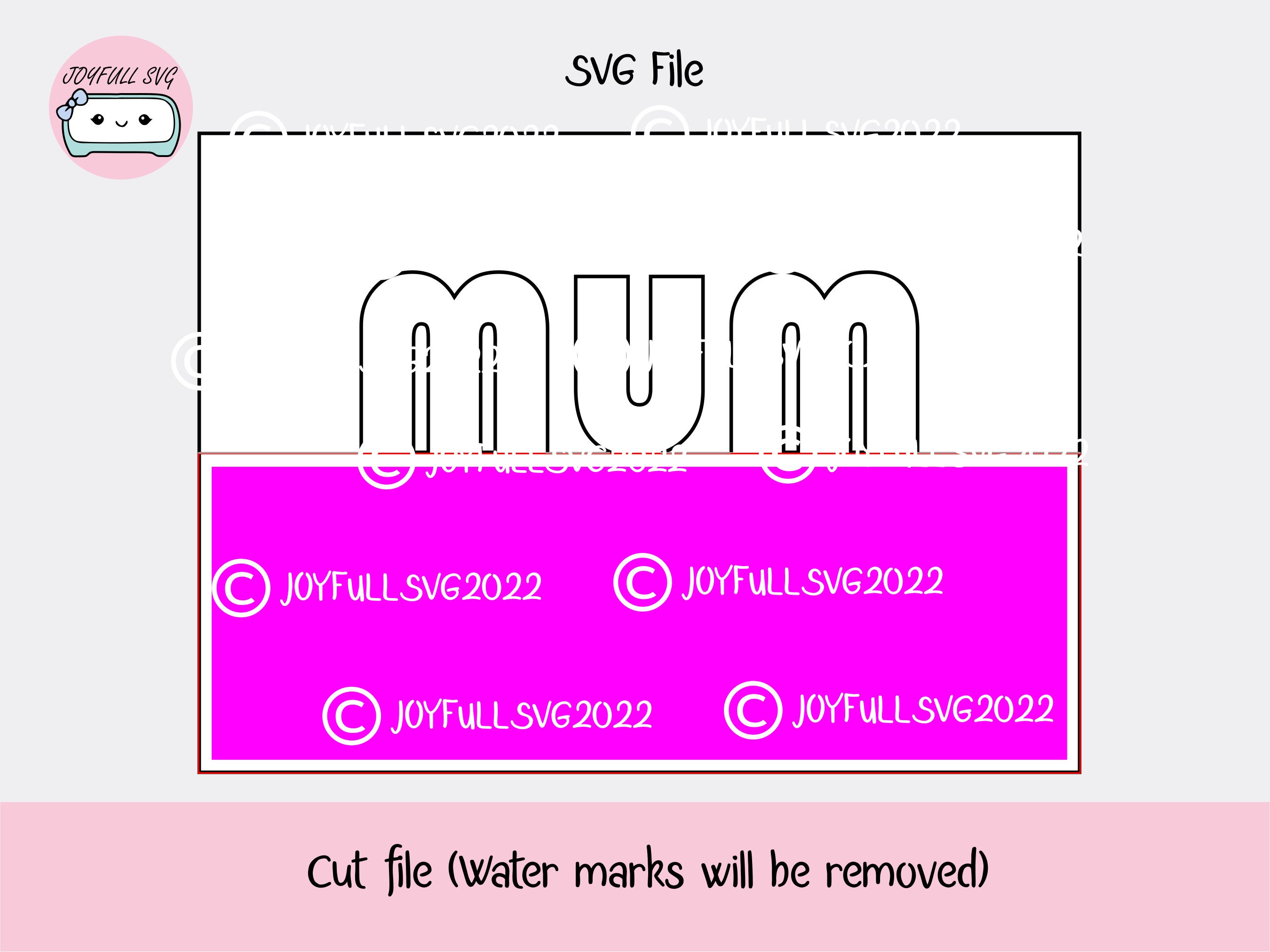 SVG: Mum Cut Out Fancy Fold Card Base Fun Fold Card. Fancy - Etsy UK