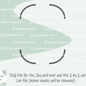 SVG: Insert Card Template With Corners SVG, DIY Card Template, 4.25 ...