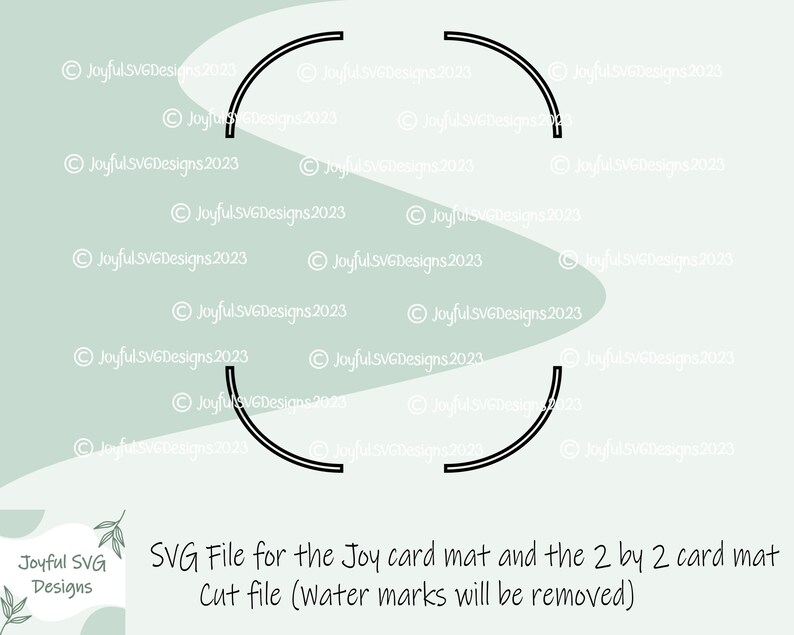 SVG: Insert Card Template With Corners SVG, DIY Card Template, 4.25 ...