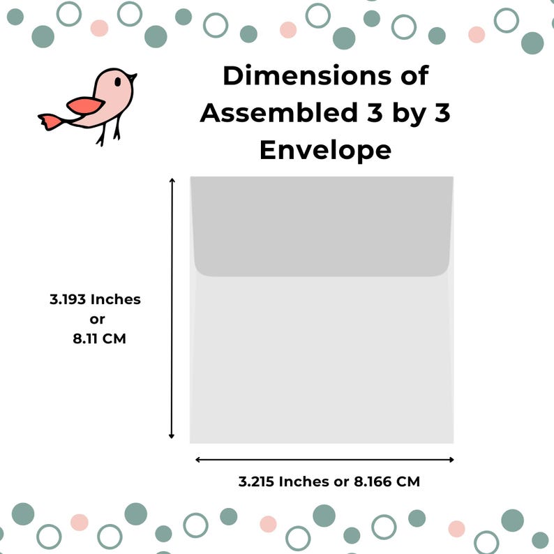 Square Envelope SVG Bundle, 3x3, 4x4, 5x5 & S40 Envelopes With Liners ...