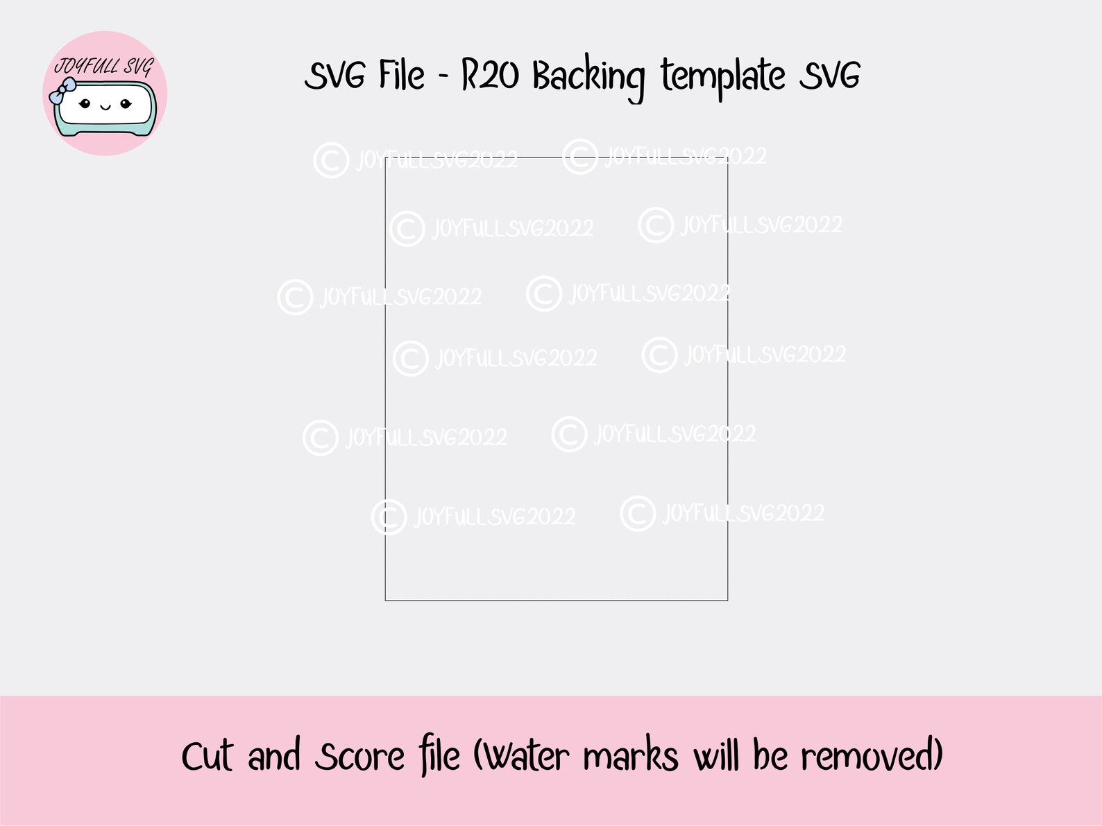 SVG: Insert Card Template With Corners SVG DIY Card Template - Etsy