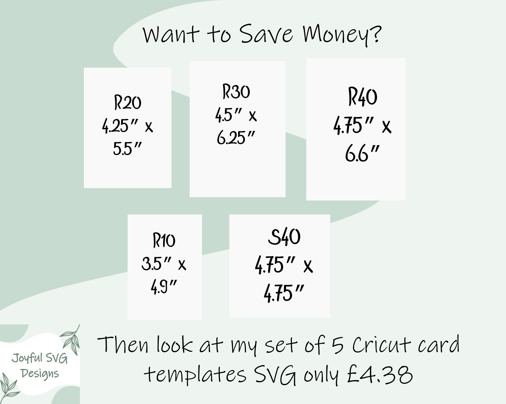 SVG: R20 Card Template Insert Card Template SVG DIY Card - Etsy
