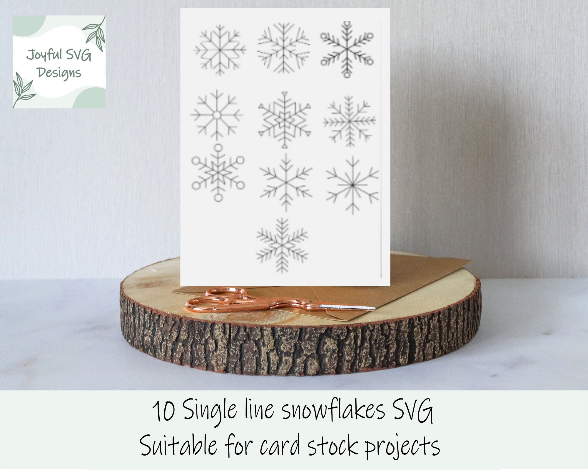 10 Single Line Snowflakes SVG Foil Quill Snowflakes SVG - Etsy