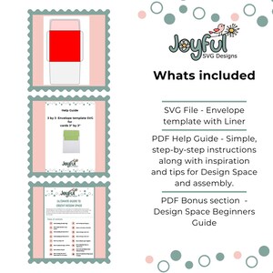 Square Envelope SVG Bundle, 3x3, 4x4, 5x5 & S40 Envelopes With Liners ...