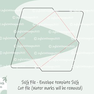 SVG: Insert Card Template With Corners SVG, DIY Card Template, 4.25 ...
