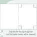 SVG: R30 Card Template With Corners SVG, DIY Card Template, Cricut ...
