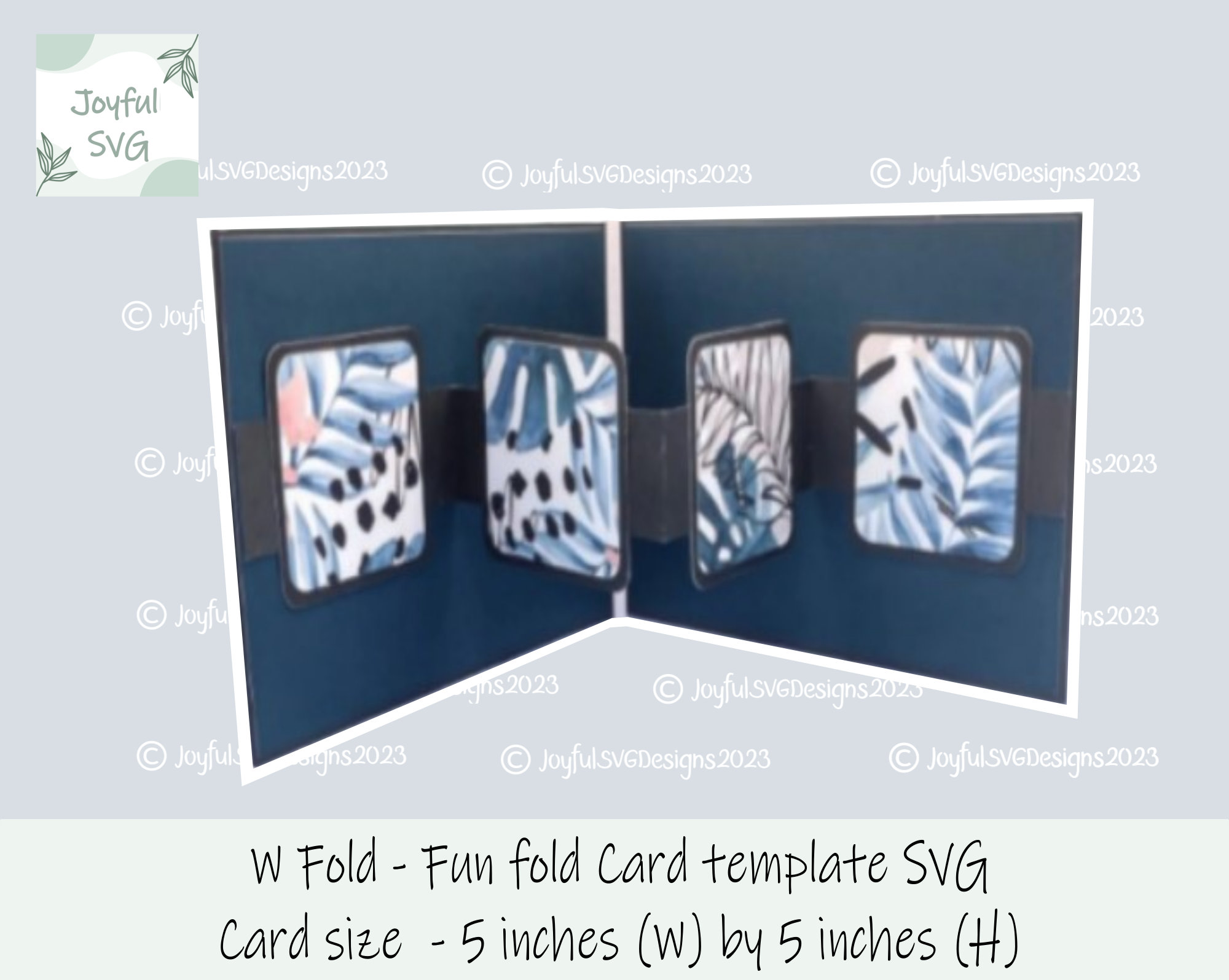 SVG: W Fun Fold Card Base, Fun Fold Card, Fancy Fold Card. Pop up Card ...