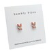CORGI Stud Earrings / Hypoallergenic Titanium Posts / Corgi Lover Gift ...