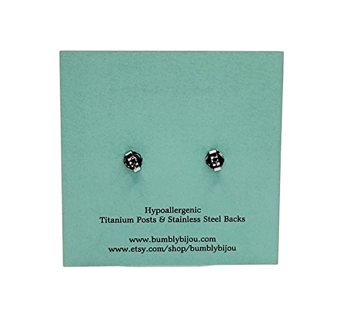 TRI CORGI Earrings / Hypoallergenic Titanium Posts / Tri-colored Corgi ...