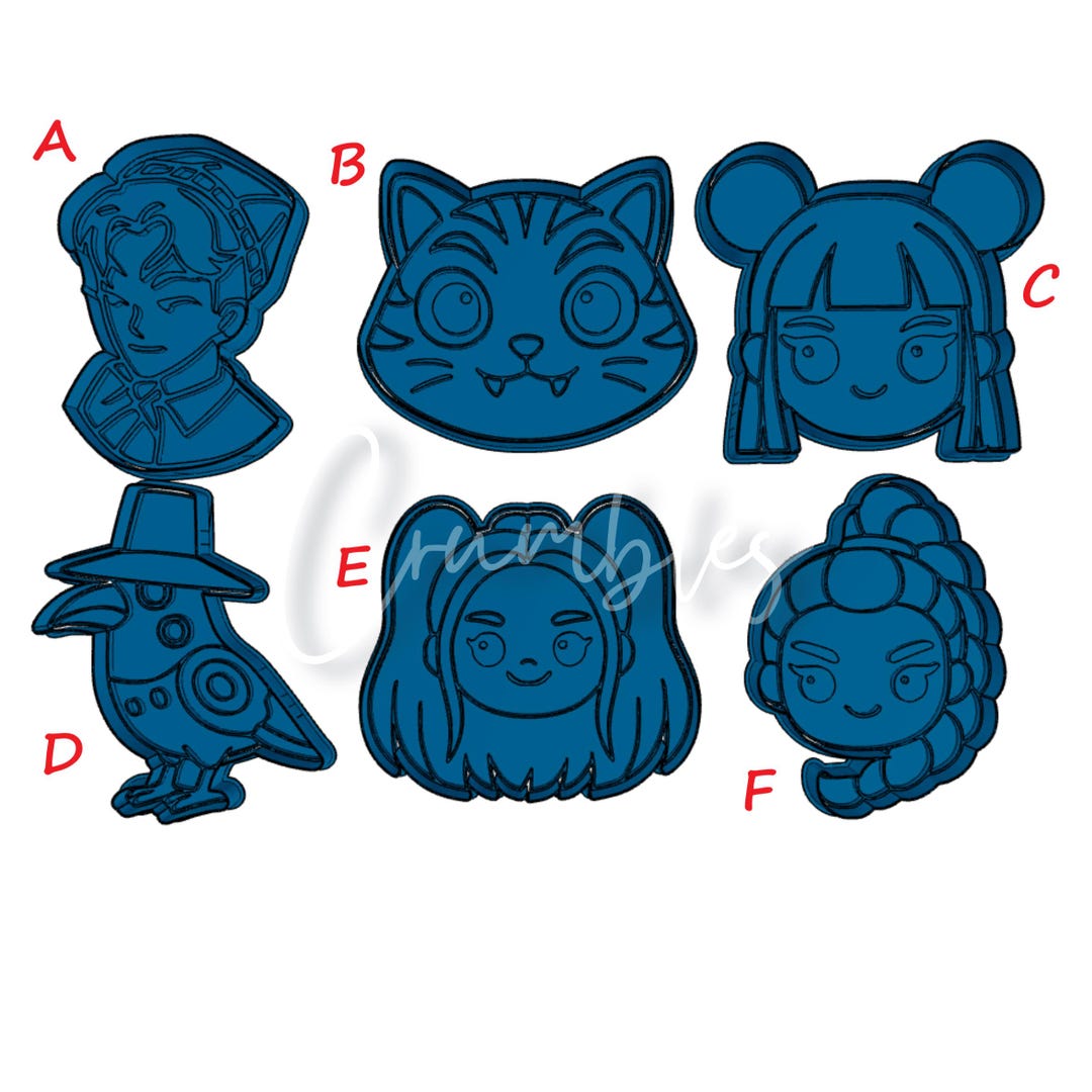 Kpop Demon Hunters Inspired Cookie Cutters - Etsy