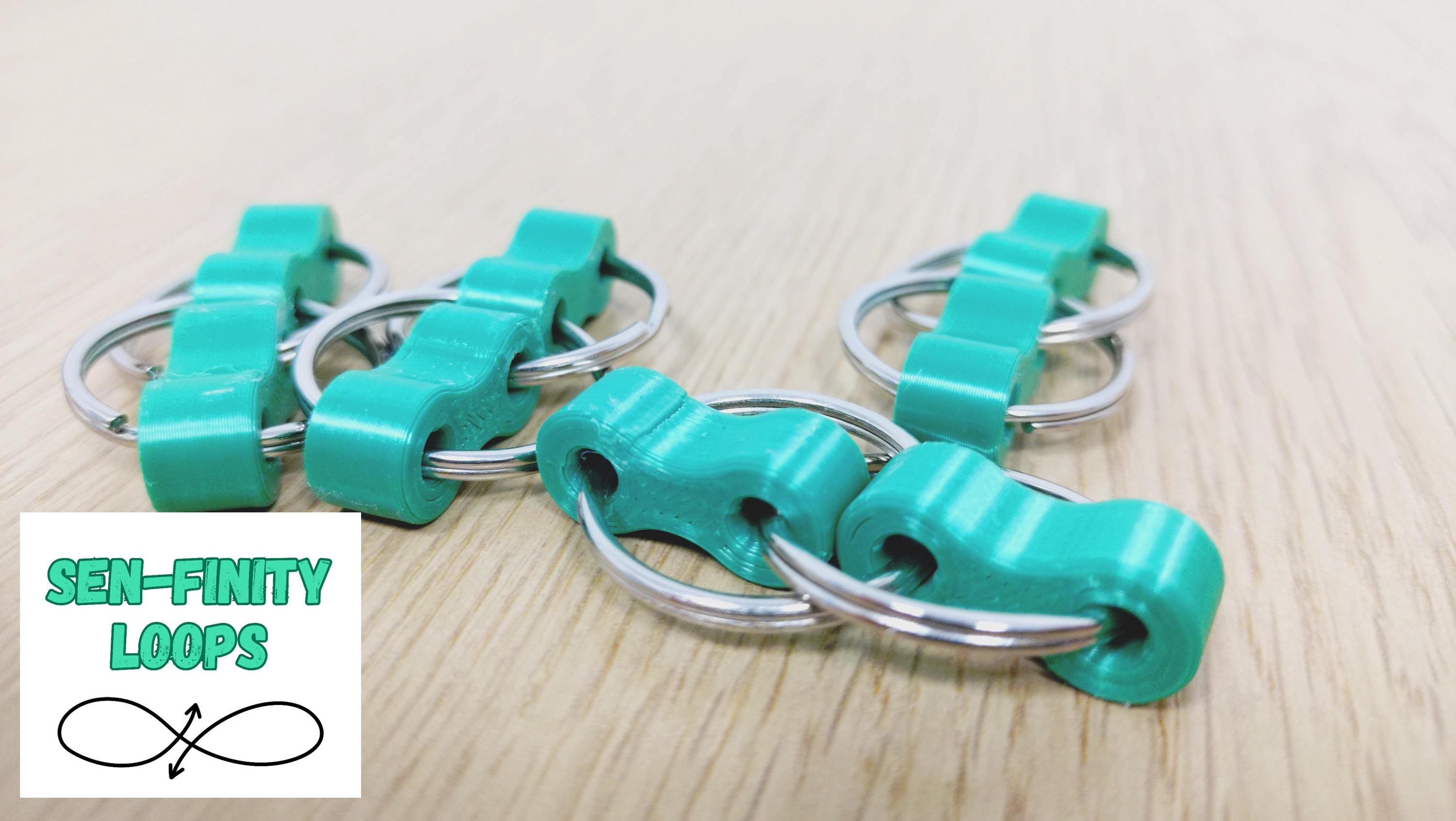Sen-finity Loops 3D Printed Fidget Toy - Etsy UK