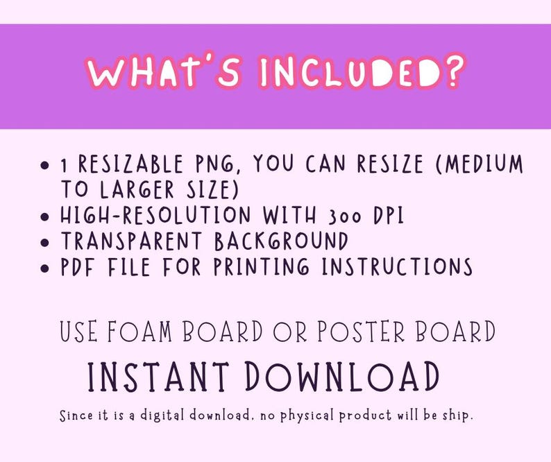 Printable Kpop Demon Hunters Standee Cutouts | Printable Cutout | 300 ...