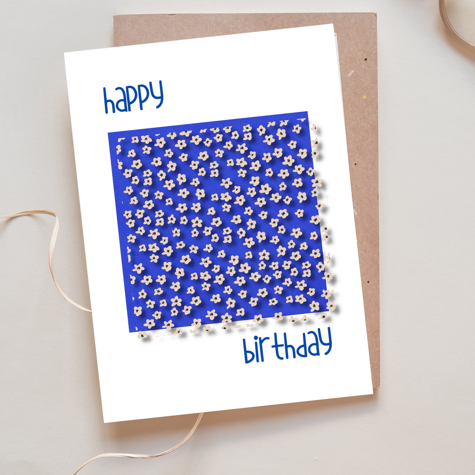 Editable Birthday Card Happy Birthday Card Digital Card | Etsy