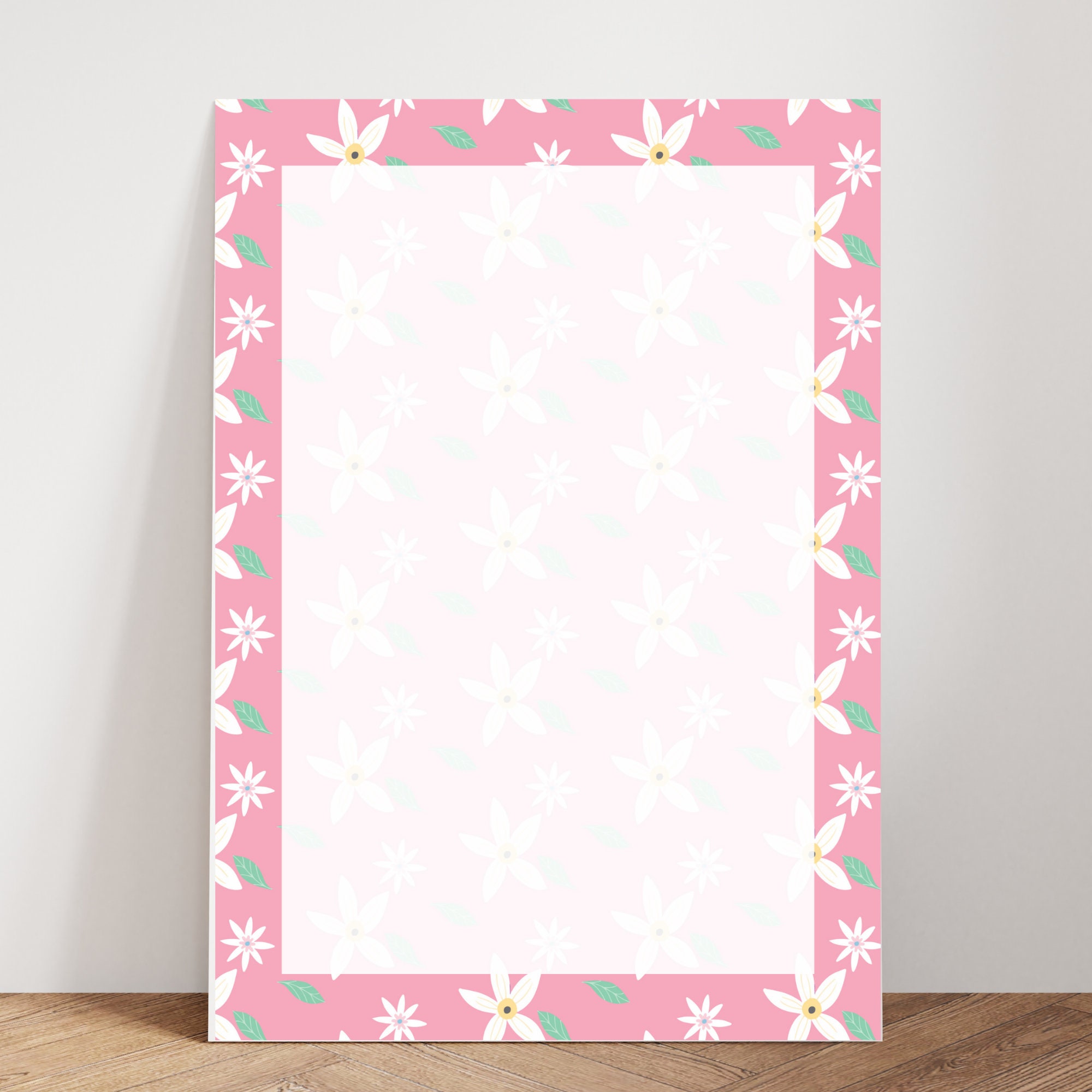 Printable Stationery Paper Canva Templates 50 - Etsy