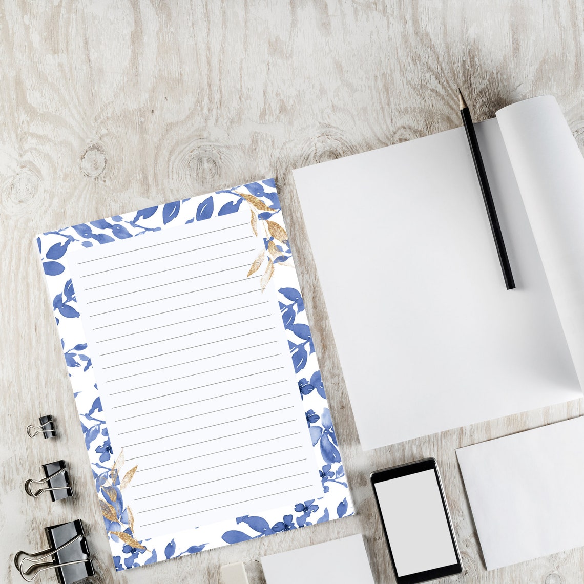 Printable Stationery Paper Canva Templates 50 - Etsy