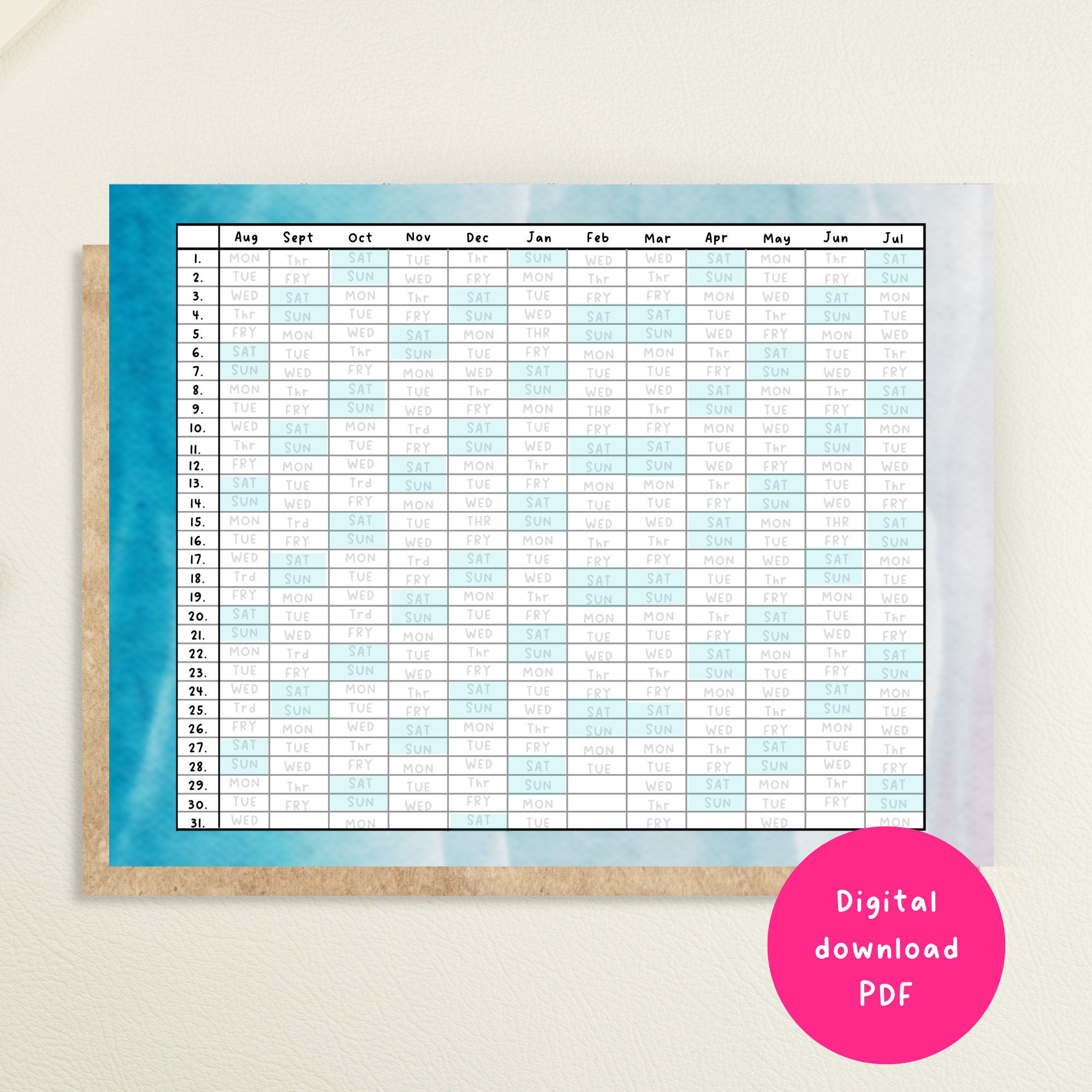 Printable Homeschool Attendance Sheet Teacher Log Digital - Etsy