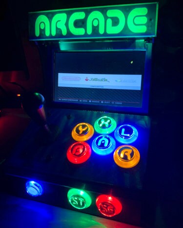 DIGITAL Raspberry Pi ARCADE Machine 3D Print STL Files With Bill of ...