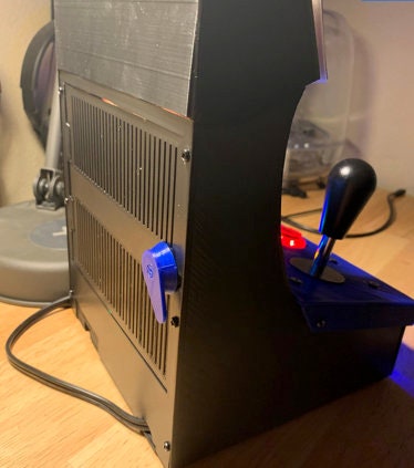 DIGITAL Raspberry Pi ARCADE Machine 3D Print STL Files With Bill of ...