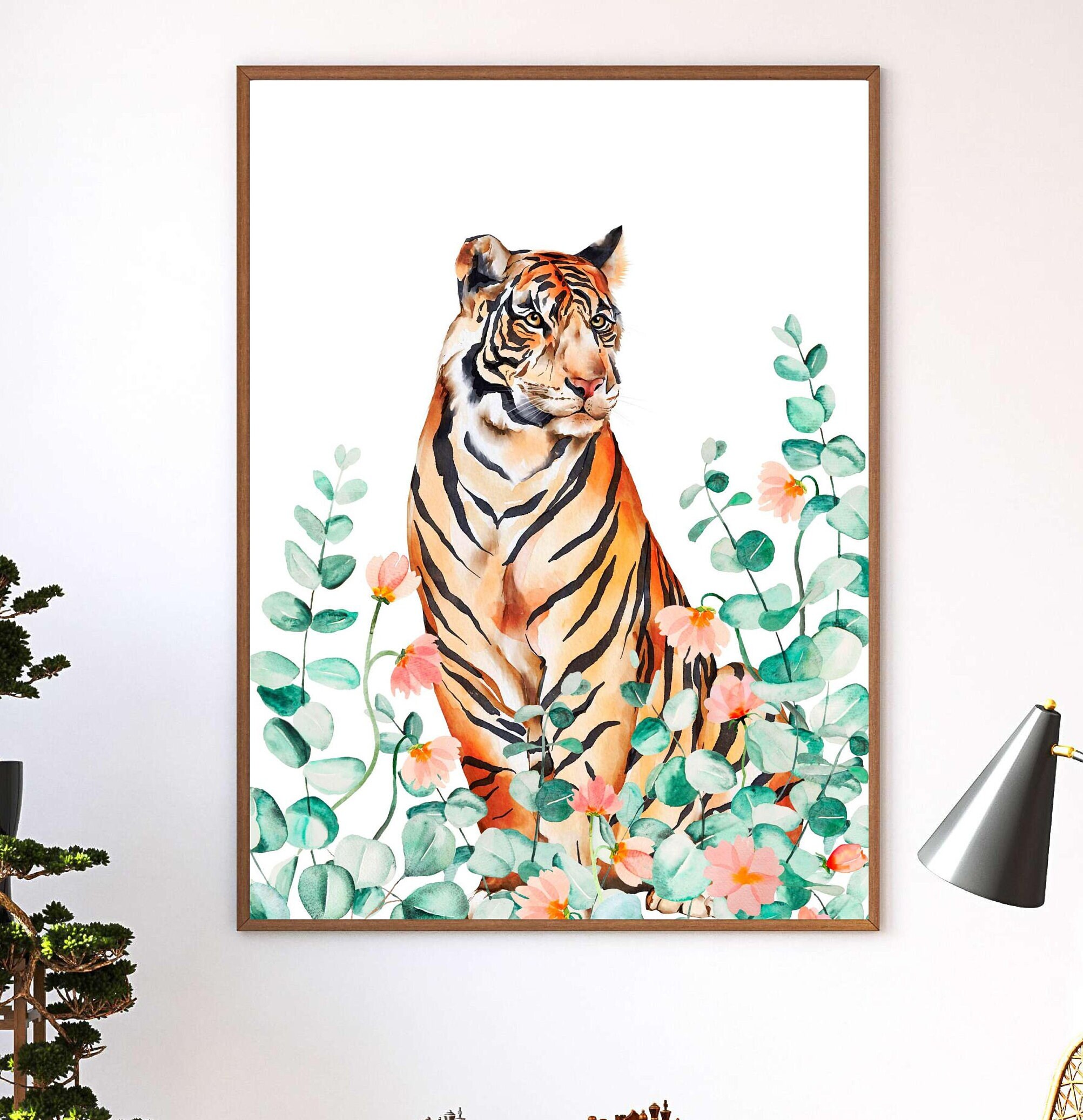 Tiger Print. Tiger Poster . Tiger Wall Art. Big Cat - Etsy