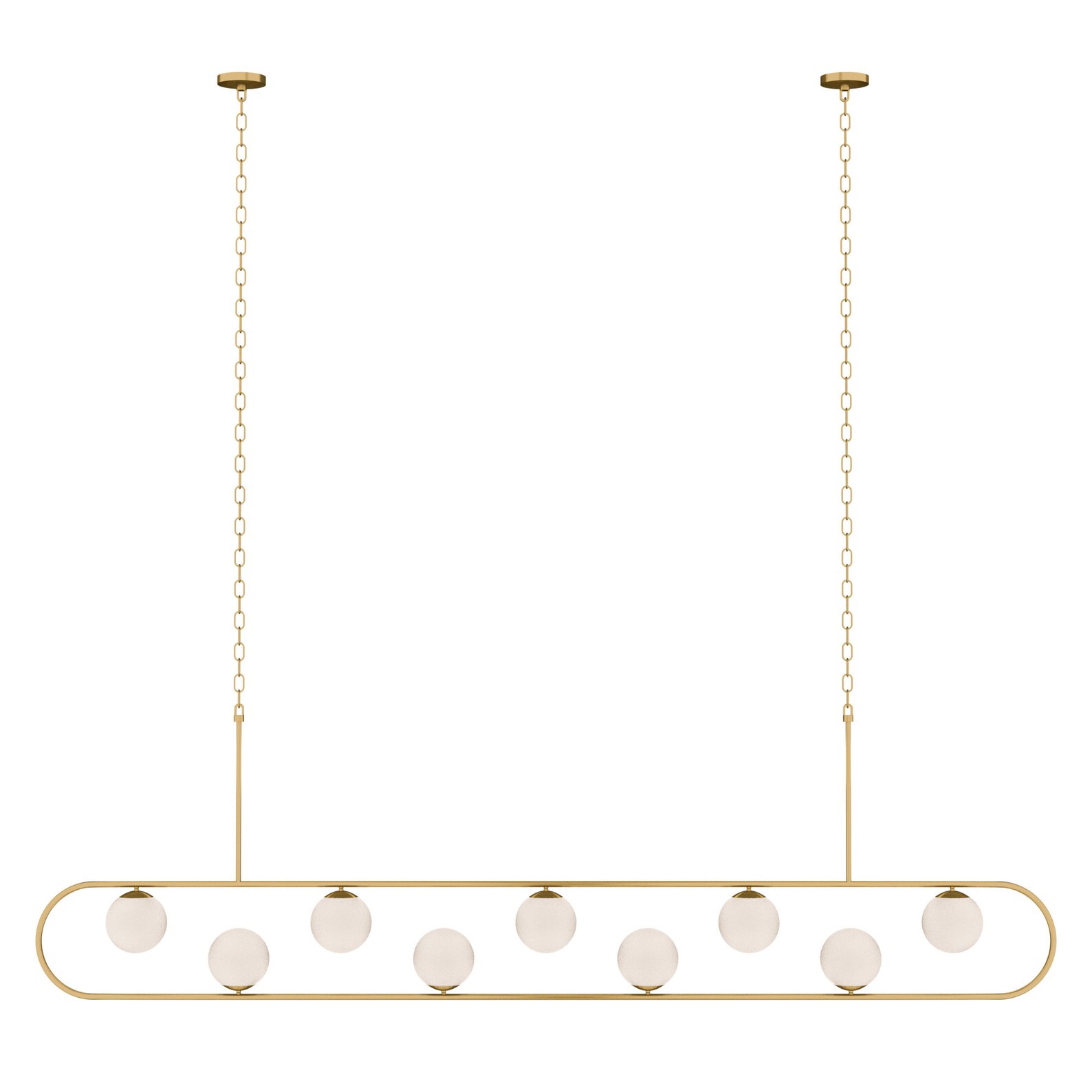 XL Multi Dinner Table Lighting XL Horizontal Pendant Light Modern ...