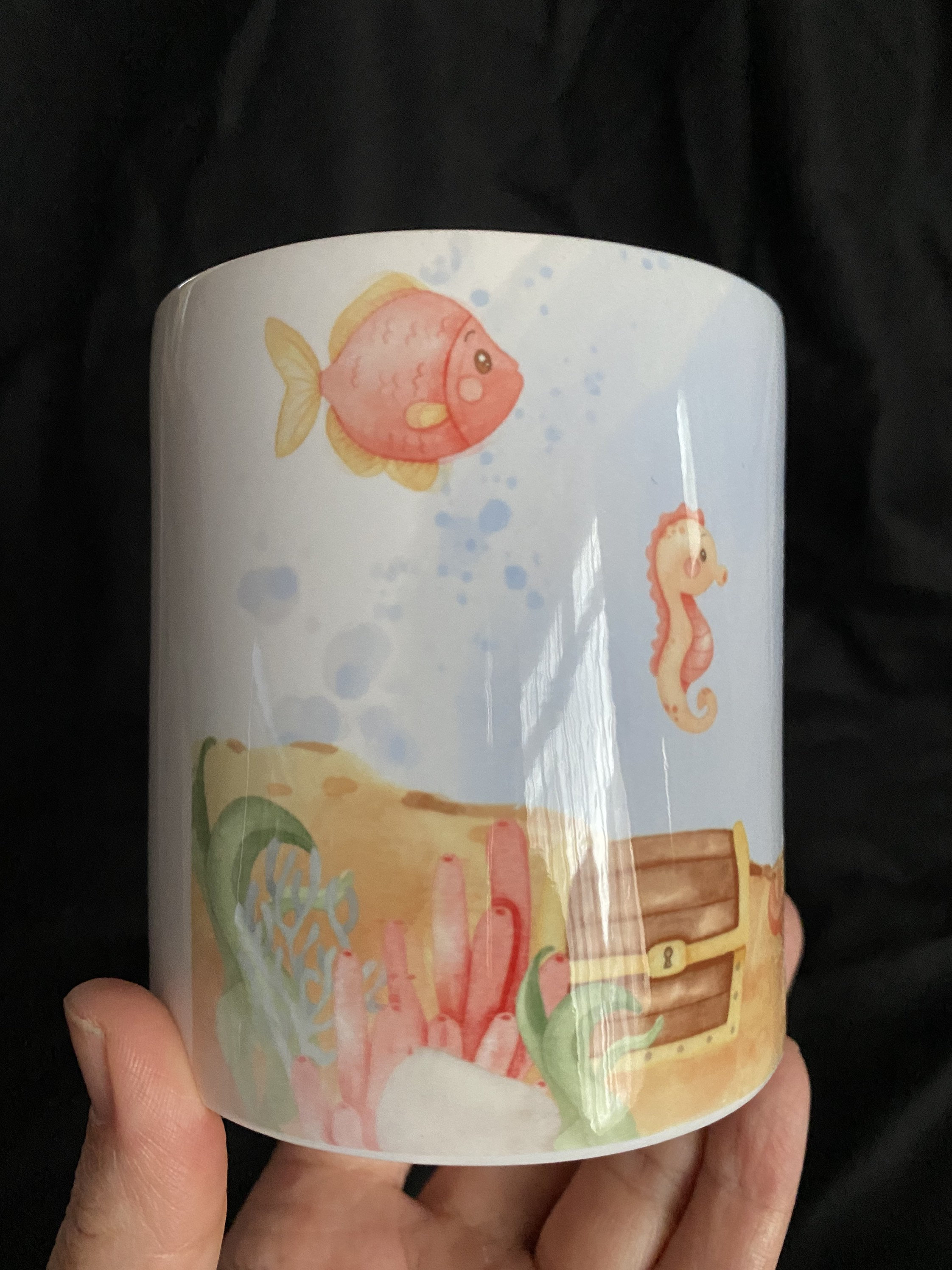 Under the Sea Money Box Personalised Ceramic Money Box - Etsy