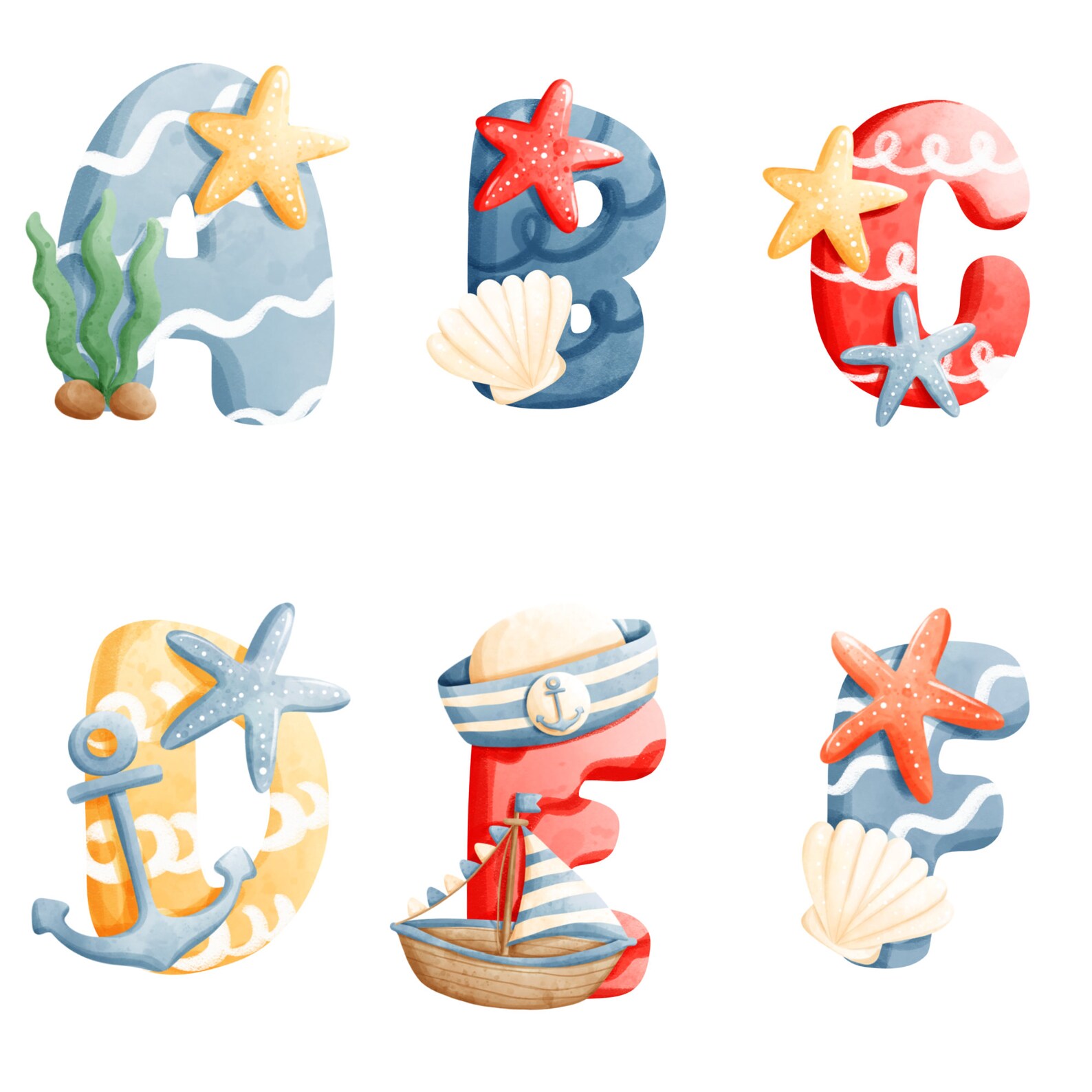 Nautical Alphabet Baby Vest, Cute Baby Vest, Personalised Baby Vest ...