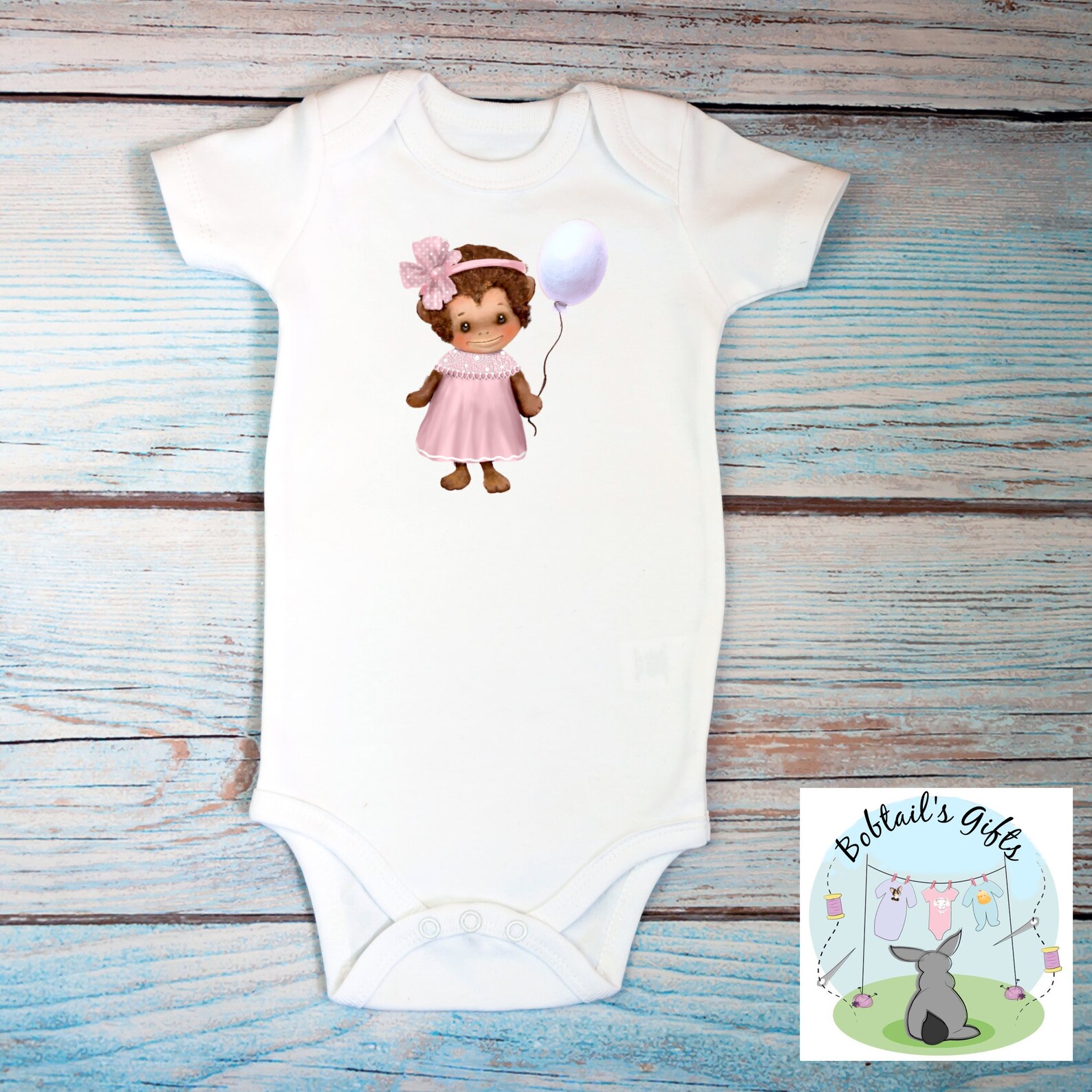 Cute Monkey Baby Vest, Cute Birthday Baby Vest, Cheeky Monkey Holding a ...