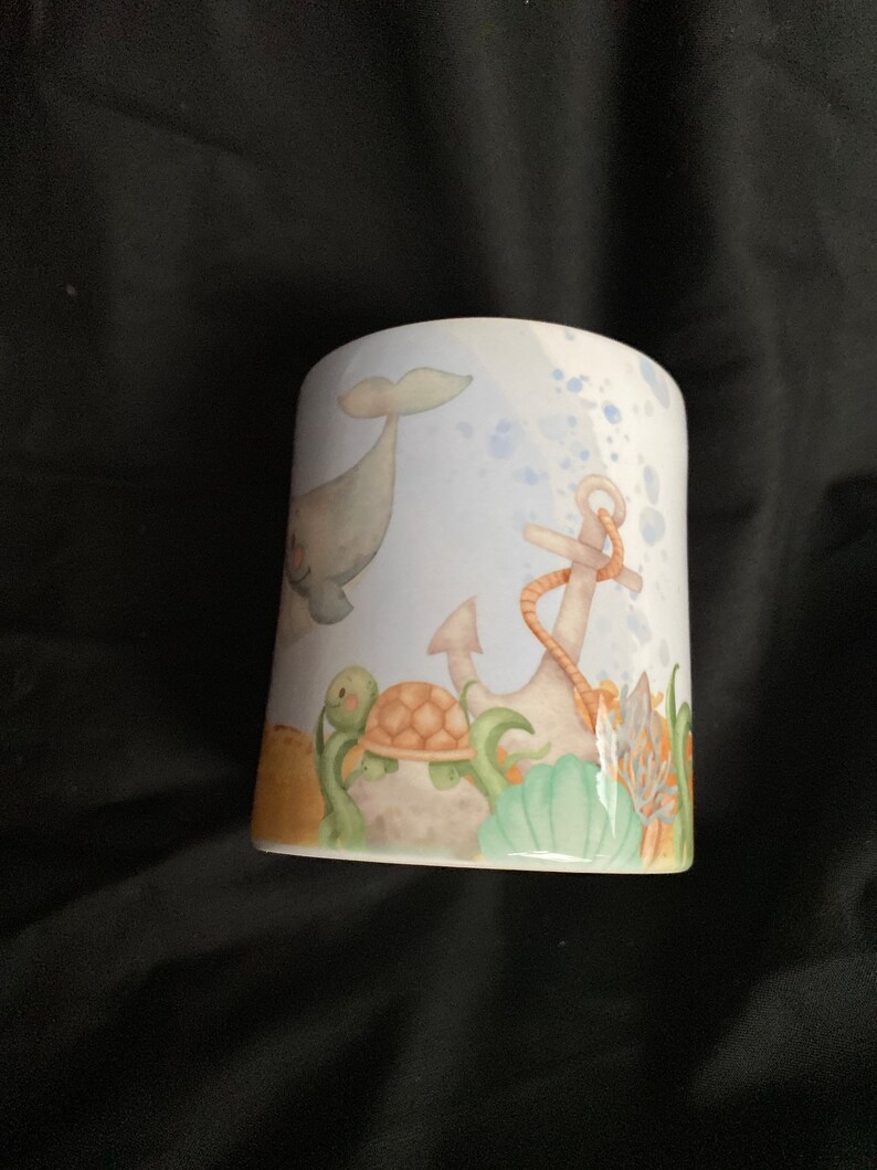 Under the Sea Money Box, Personalised Ceramic Money Box, Christening ...