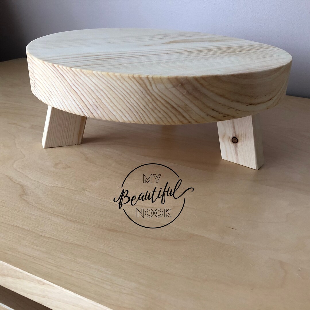 Wooden Table Riser Stand, Boho Table Riser - Etsy