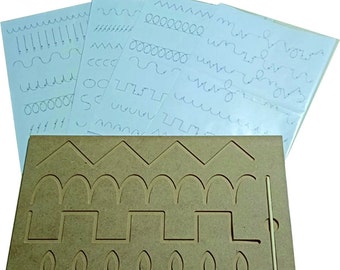 Wooden Pre Writing - Etsy