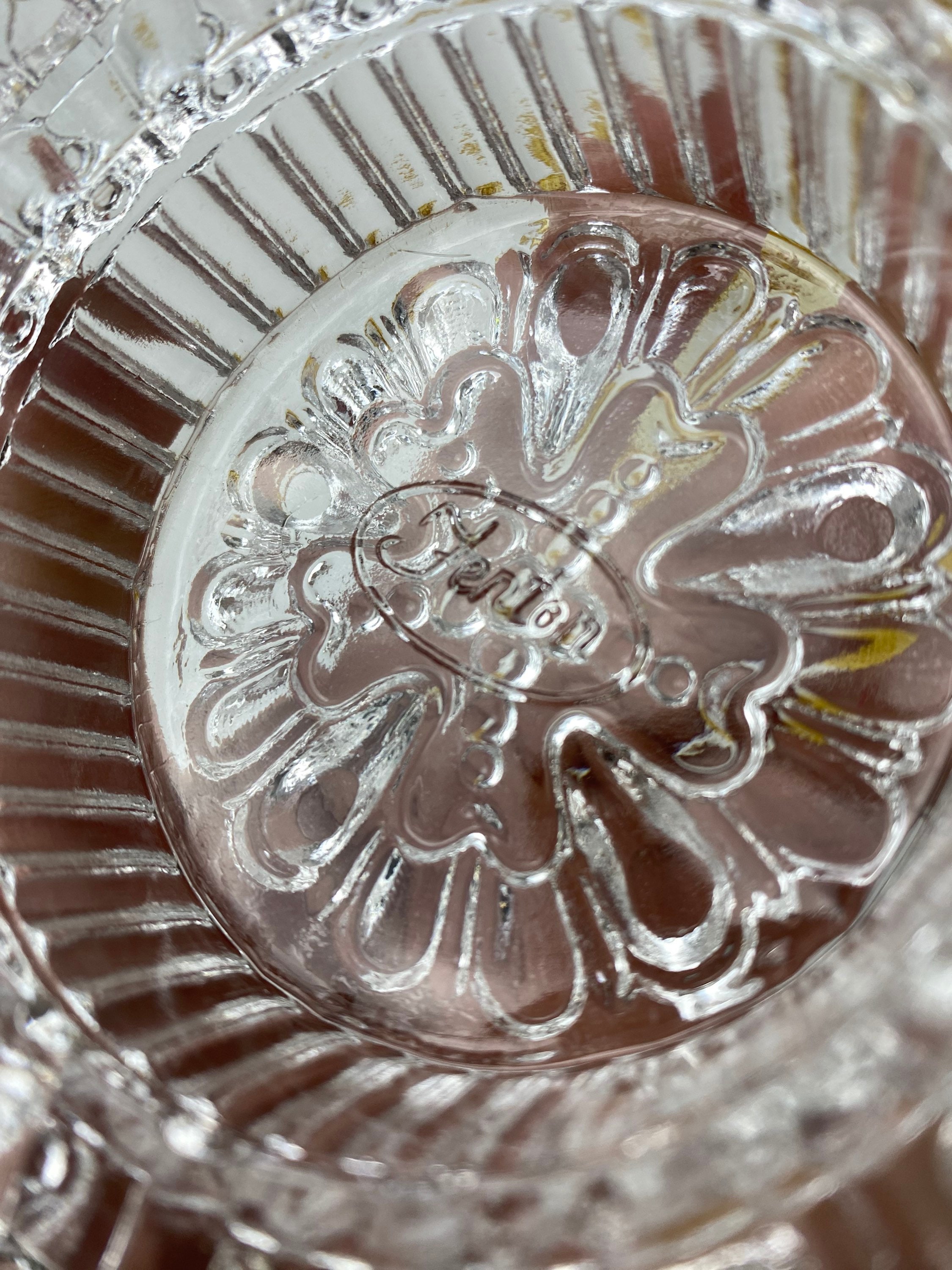 3 Piece Signed Fenton Fairy Lamp - Etsy