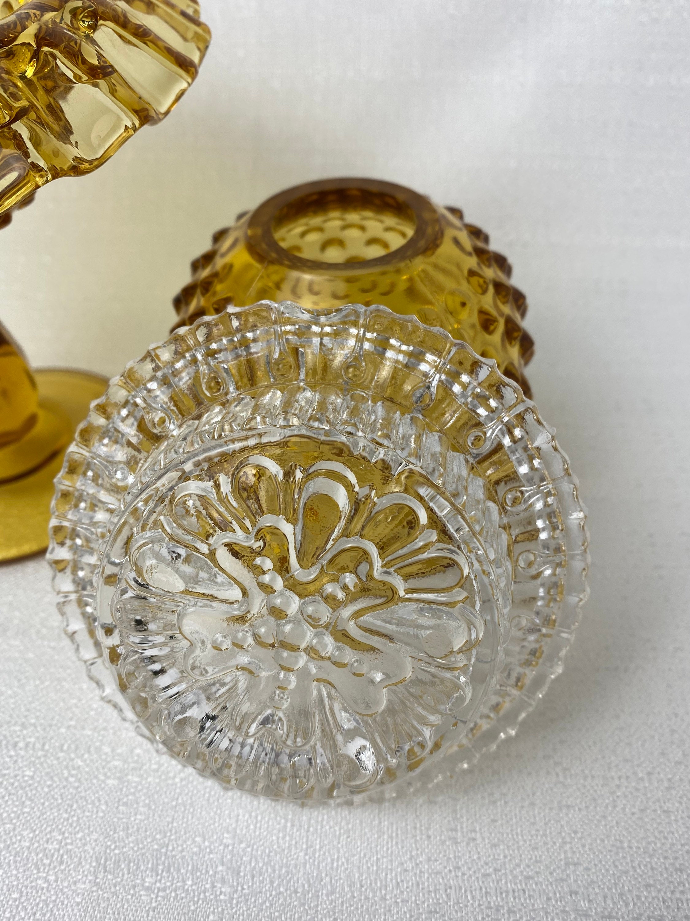 3 Piece Signed Fenton Fairy Lamp - Etsy