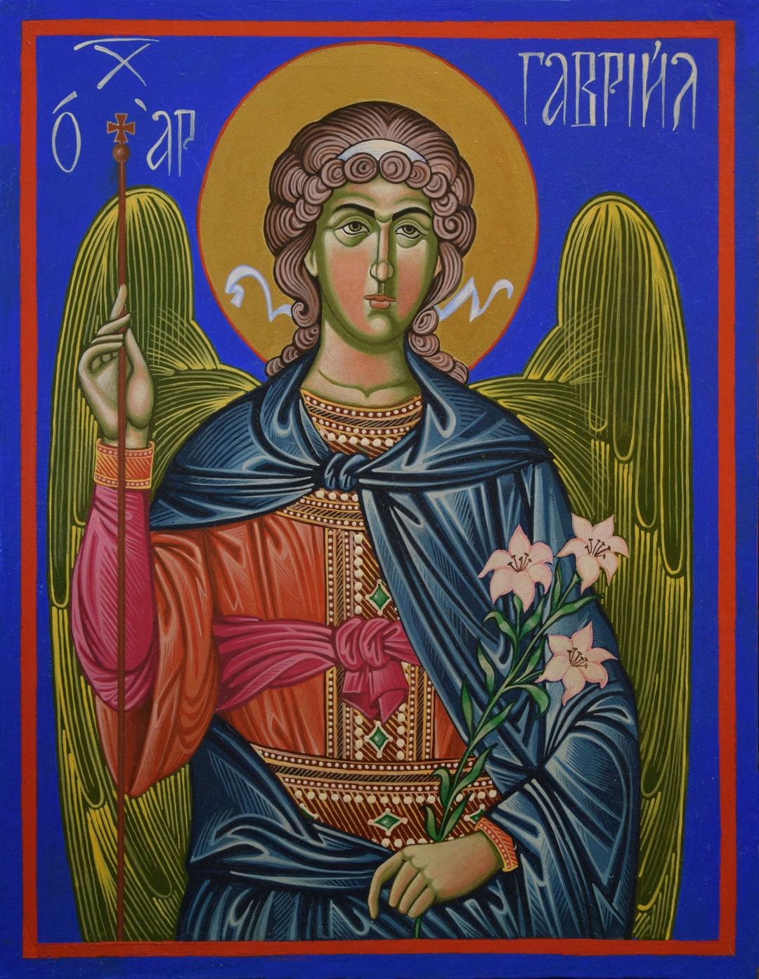 Icon of Saint Gabriel Archangel / Ikona Św. Gabriela Archanioła / Iкона ...