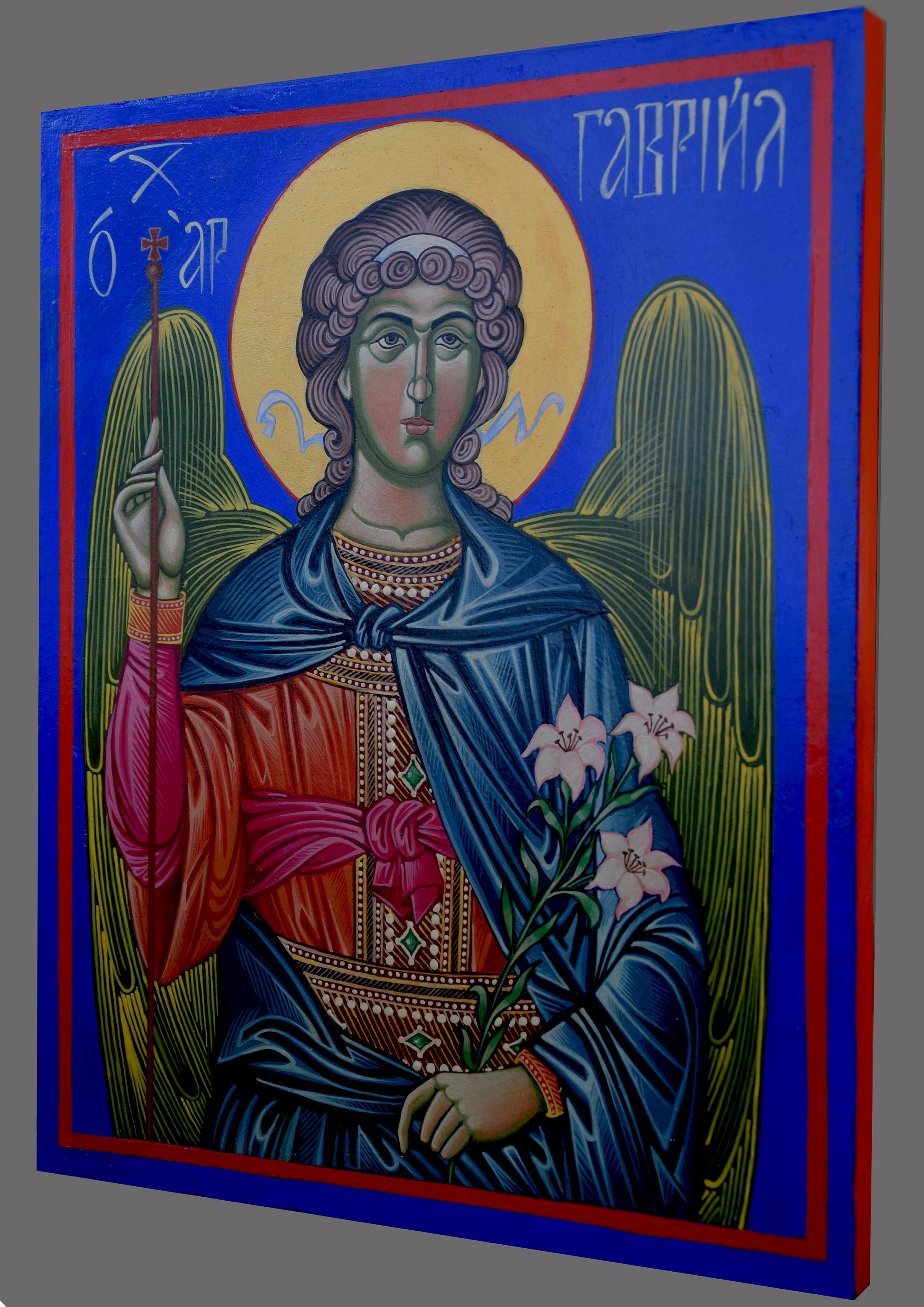Icon of Saint Gabriel Archangel / Ikona Św. Gabriela Archanioła / Iкона ...