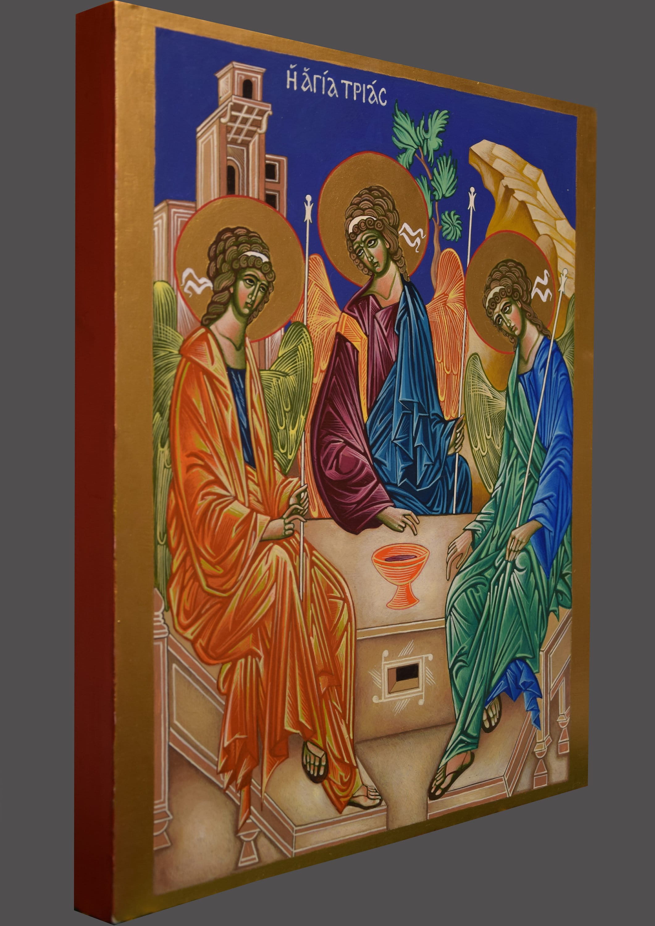 Icon of Holy Trinity - Etsy