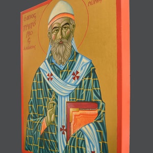 Icon of Saint Gregory the Great Pope of Rome - Etsy