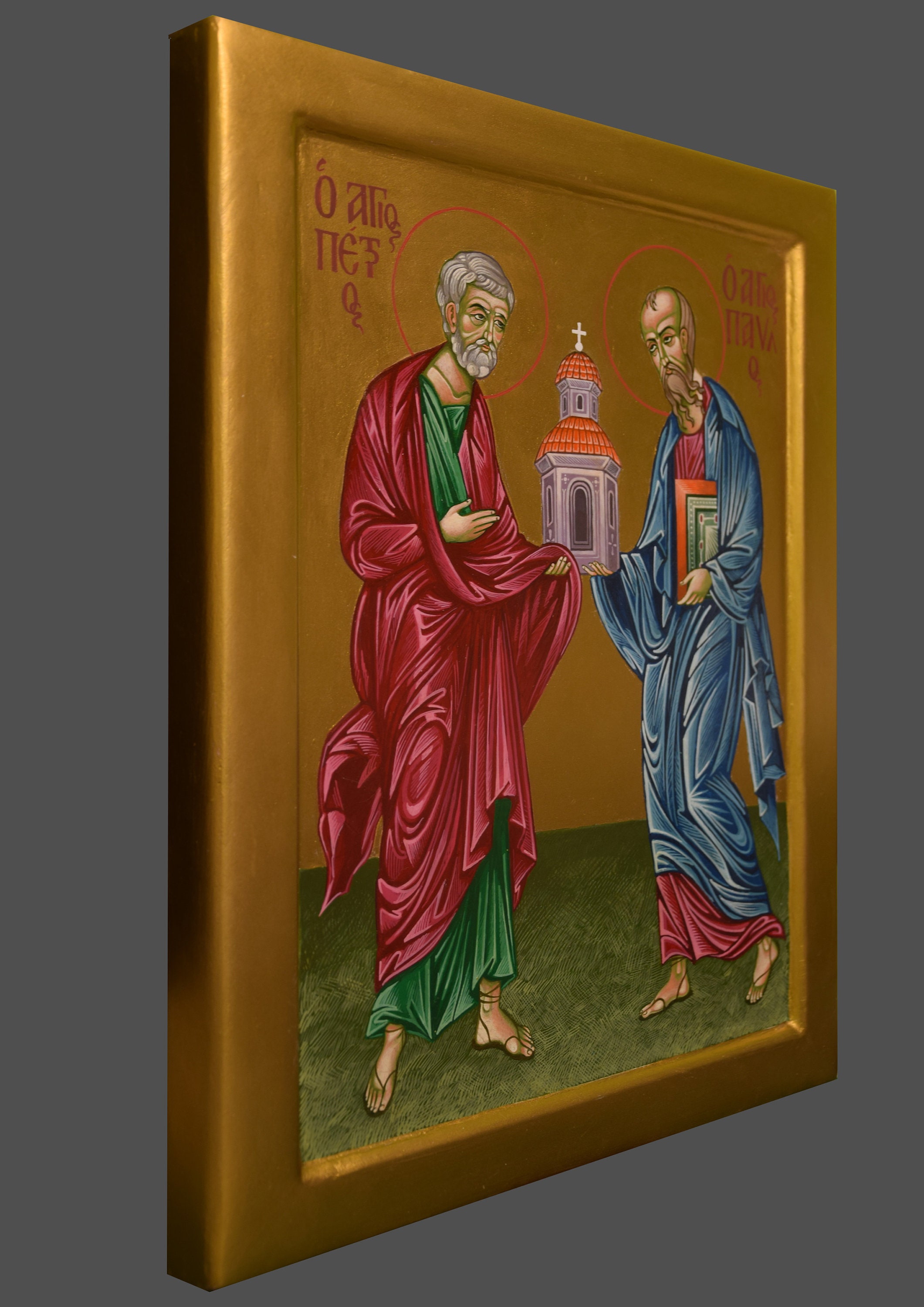 Icon of Saints Peter and Paul / Icon of Saints Peter and Paul / Icon of ...
